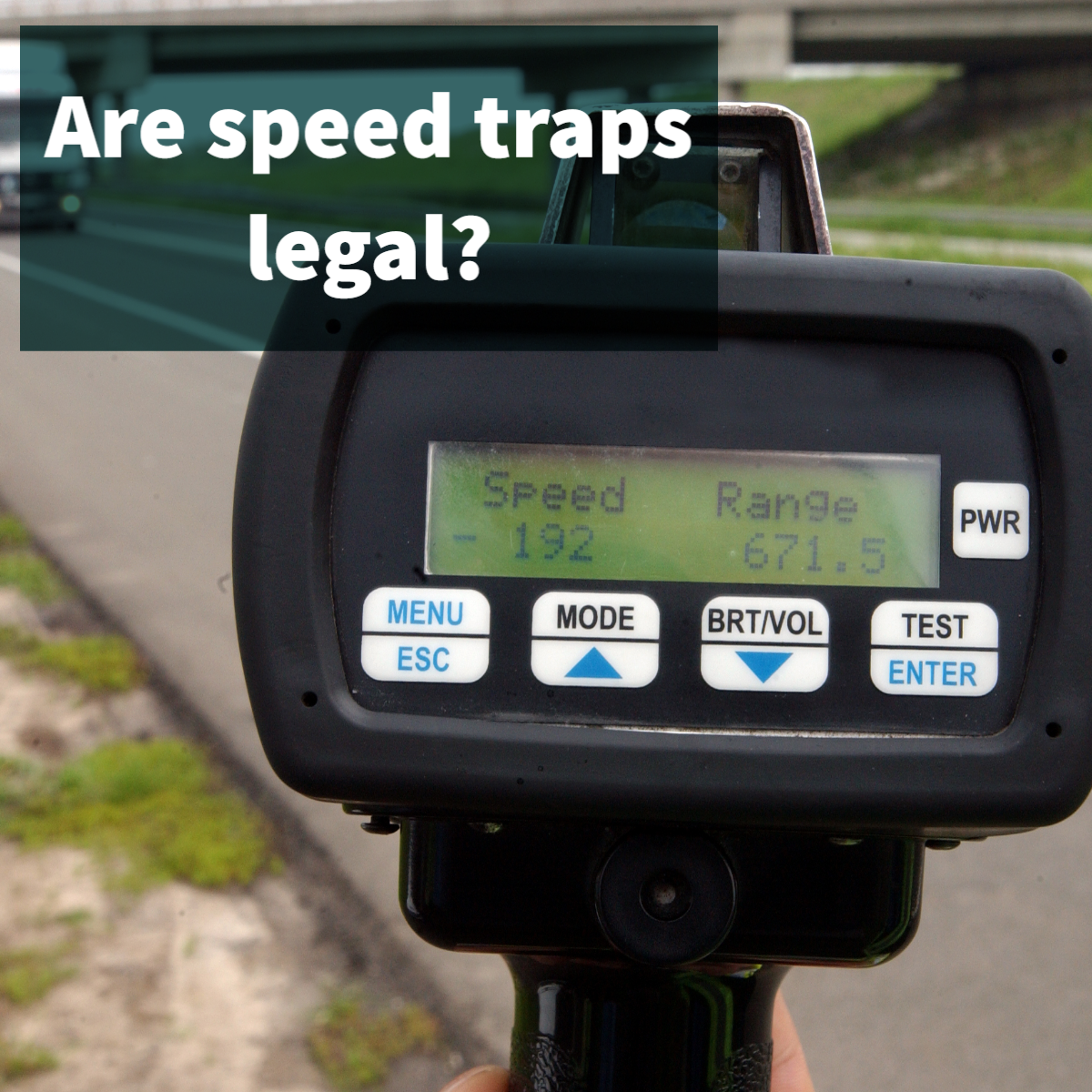 Are speed traps legal? | TicketHelp